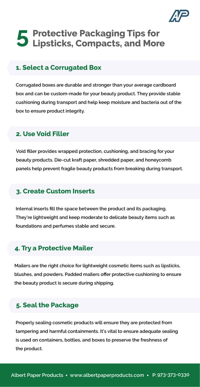 How Protective Packaging Keeps Cosmetic Products Safe | Albert Paper ...