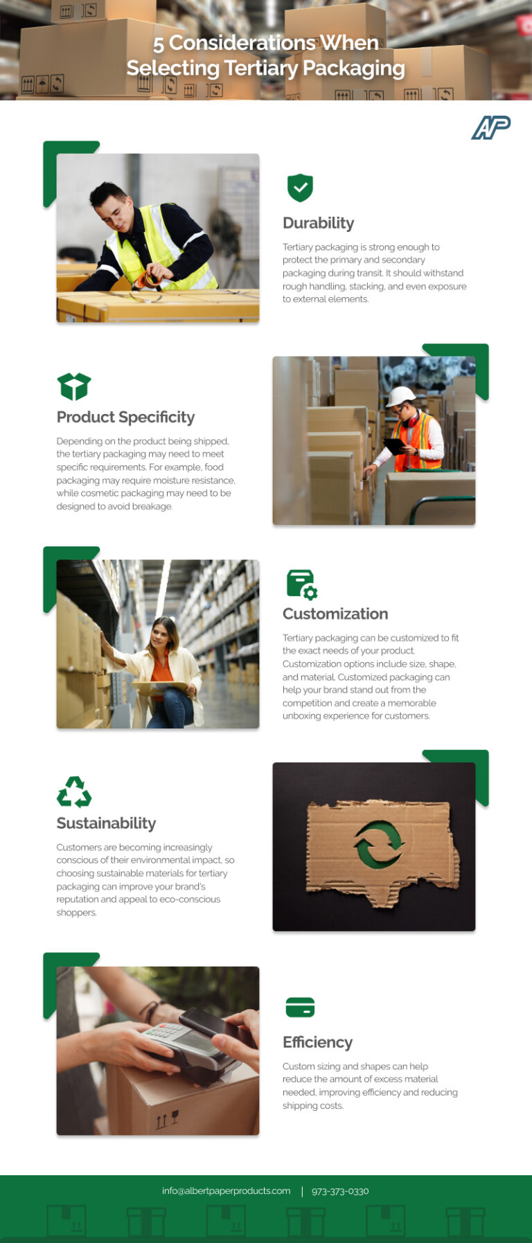 Selecting Tertiary Packaging: 5 Considerations | Albert Paper Products